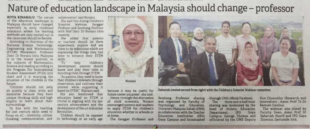 News Events – National STEM Association Malaysia