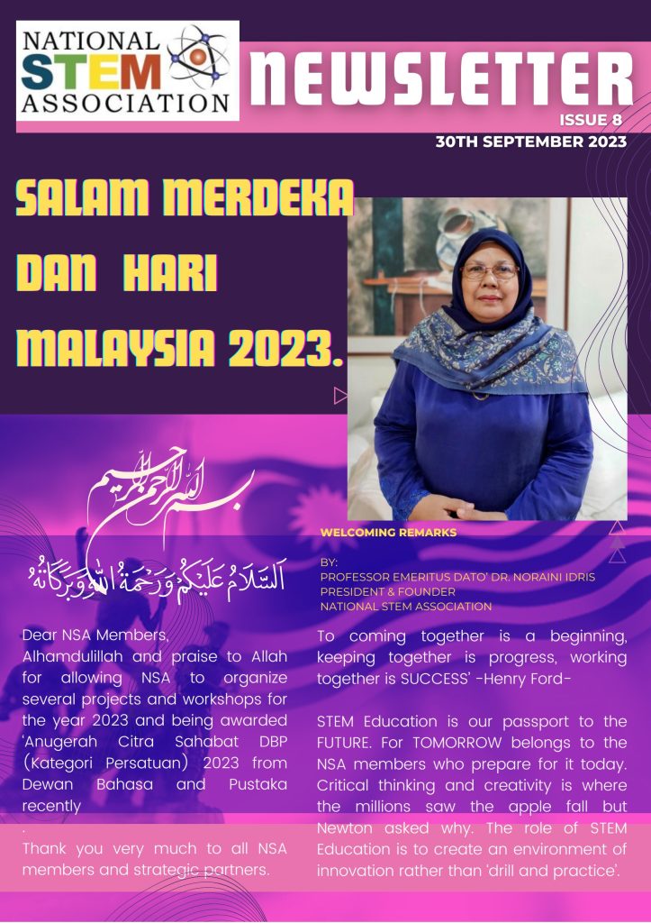 Newsletter Issues – National STEM Association Malaysia