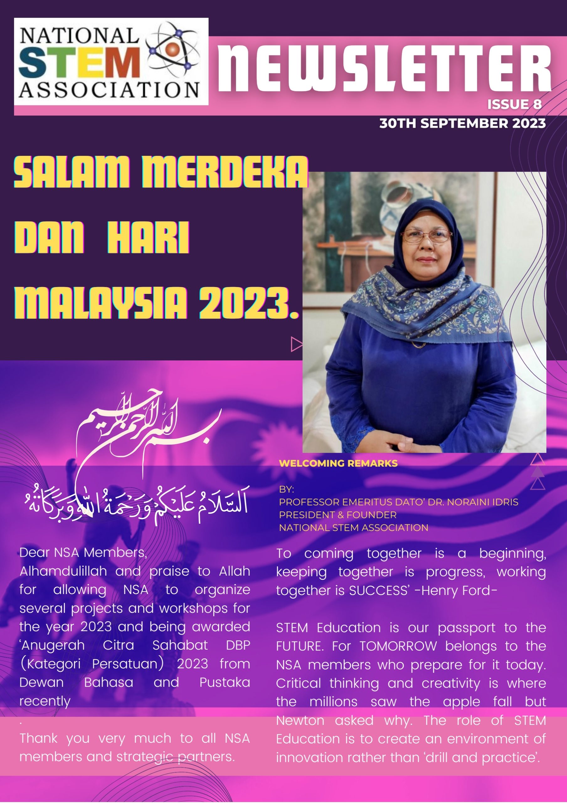 Newsletter Issues – National STEM Association Malaysia